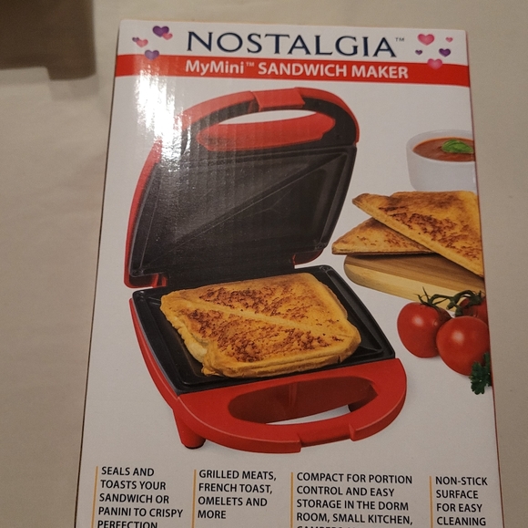 Nostalgia | Kitchen | Nostalgia My Mini Sandwich Make | Poshmark